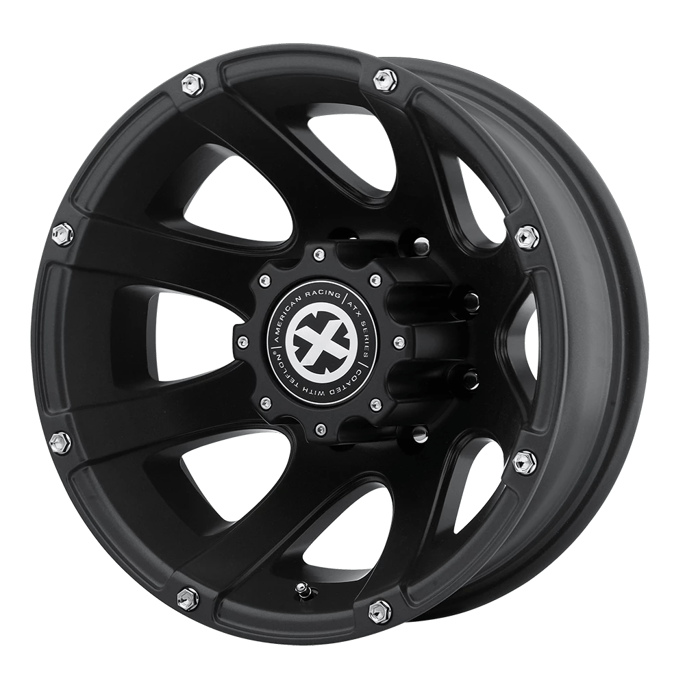 ATX Series AX189 LEDGE DUALLY - 16X6 +-134 Textured Black - Best Wheels ...