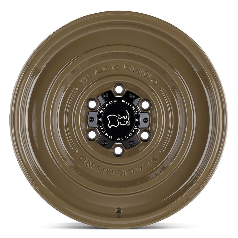 Black Rhino Hard Alloys SOLID - 17X9.5 +-12 Gloss Alligator Green ...