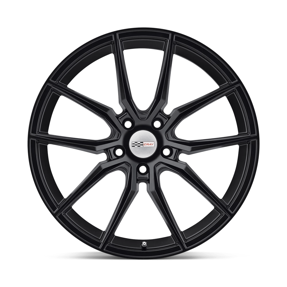 Cray SPIDER - 20X12 +52 Matte Black - Best Wheels Online