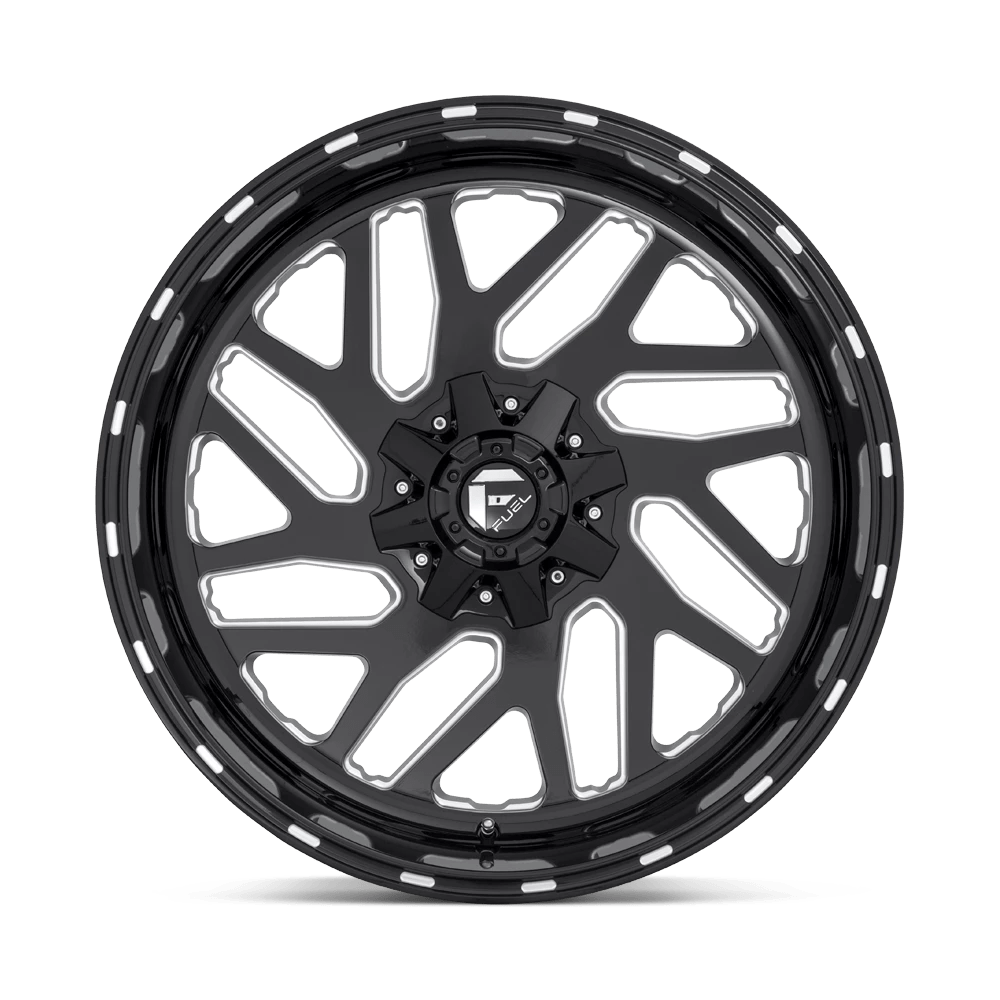 Fuel 1PC D581 TRITON - 22X10 +-19 Gloss Black Milled - Best Wheels Online