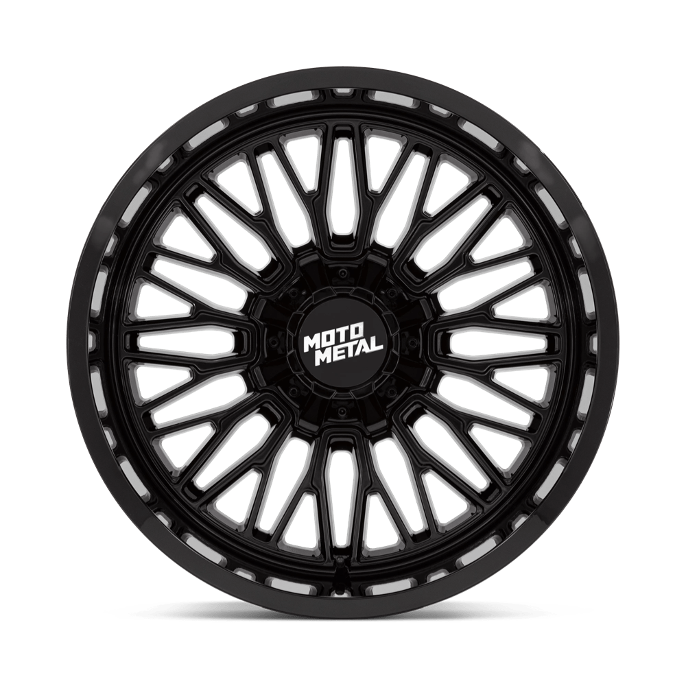 Moto Metal MO809 STINGER - 22X12 +-44 Gloss Black - Best Wheels Online