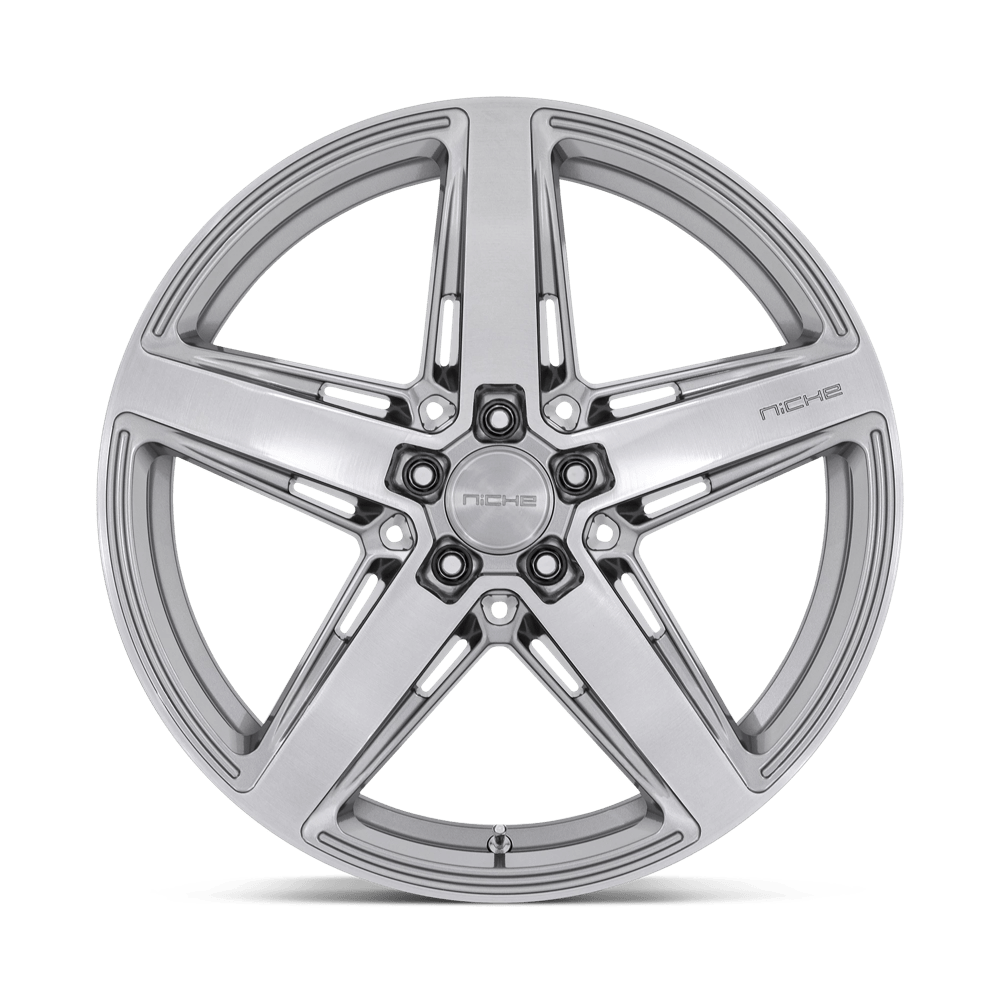 Niche 1PC M270 TERAMO - 20X11 +44 Anthracite Brushed Face Tint Clear ...