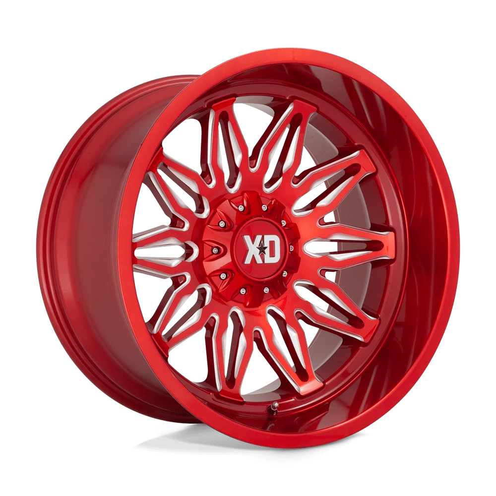XD XD859 GUNNER - 20X10 +-18 Candy Red Milled - Best Wheels Online